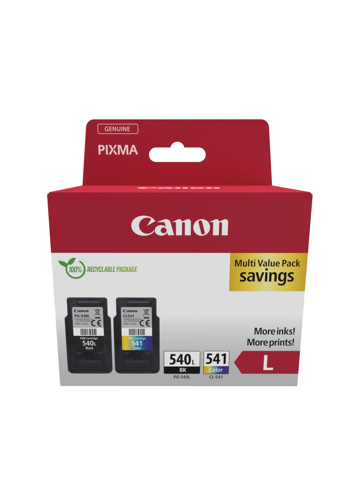 Comprar Canon PG540L + CL541L Pack de Cartuchos 5224B013